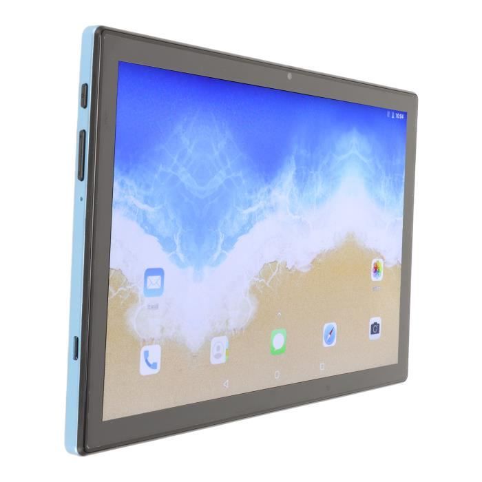 Tablette PC Tablette 10 pouces Bleu HD 1920x1200 IPS 4G Appel 2.4G 5G ...