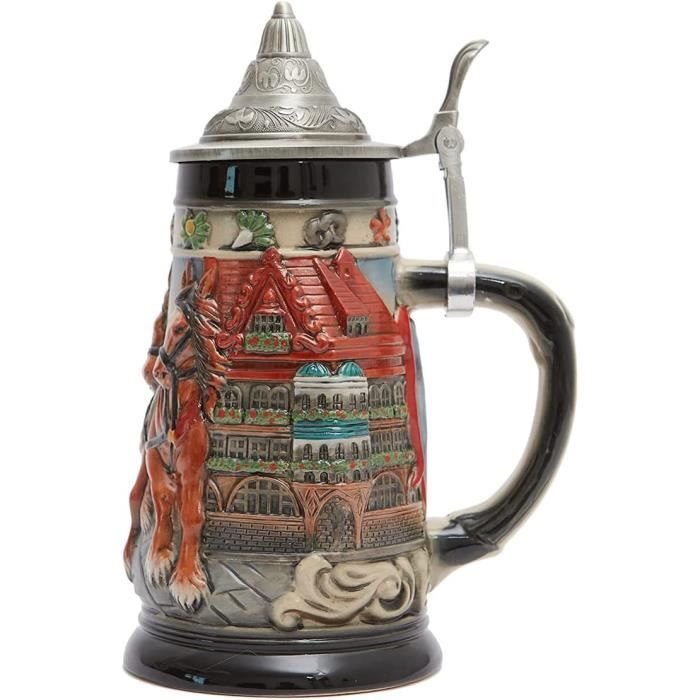 Amoy-Art Choppe de Biere Allemande Beer Mug Oktoberfest Chope a Biere 0 ...