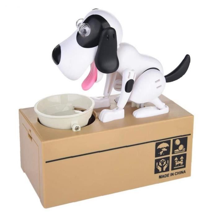 Chenken Bako Robotic Dog Bank Doggy Coin Bank Canine Boîte d'argent ...