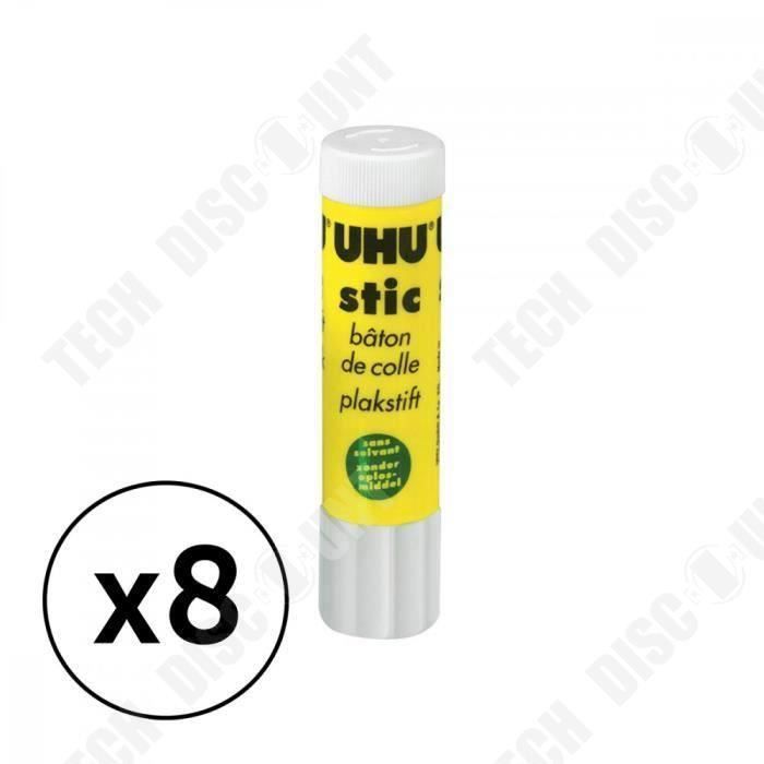 TD® lot de 8 colles adhésive - Pot de colle adhésive pour multiples ...