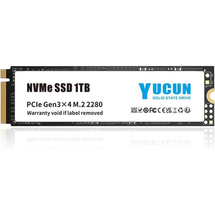 Nvme 1To Ssd M.2 2280 Pcie Gen3.0X4 Internal Ssd Jusqu'À 3500Mo-S De ...