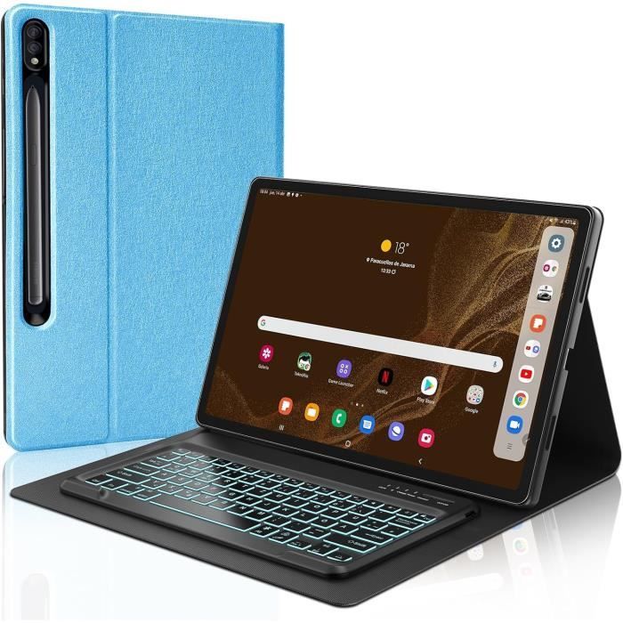 Étui De Protection Pour Clavier Samsung Galaxy Tab S8 Ultra 5G 14,6 ...