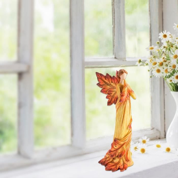 VGEBY Statue d’ange d’automne Gazon Artificiel Gazon En Dalle Pour ...