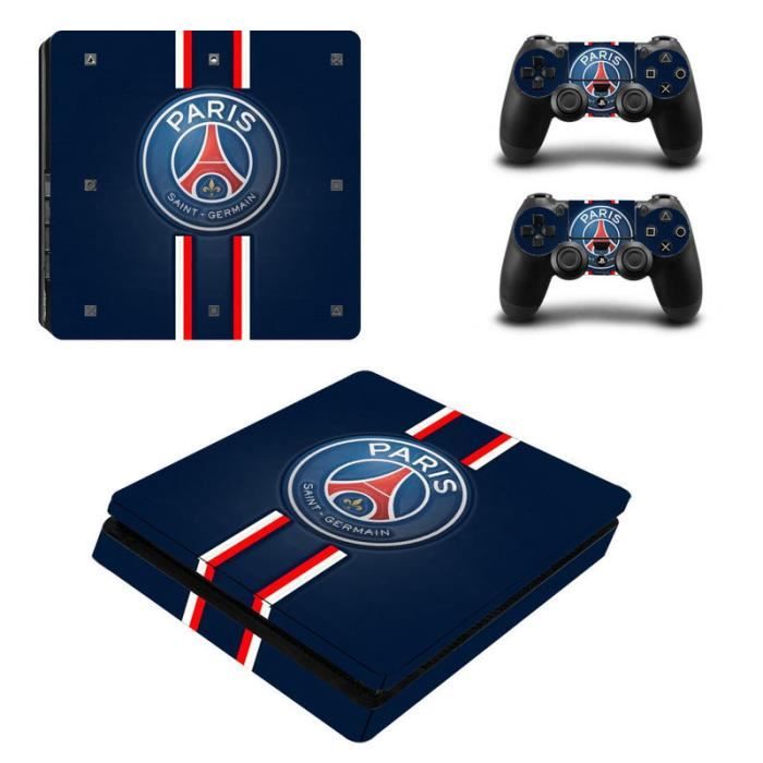 Vip2store® Psg Paris Skin Autocollant console de jeu + Manettes PS4 ...