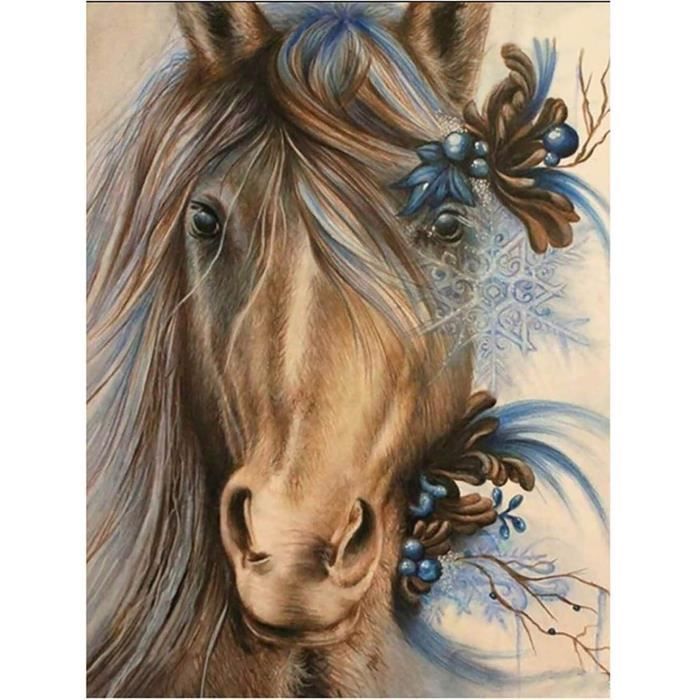 Peinture au Numero DIY Cheval Paint by Number Kit Peinture Par Numéros ...