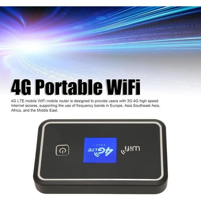 Routeur 4G Lte, Routeur Hotspot Mobile Wifi 2,4 G, Modem Routeur 4G ...