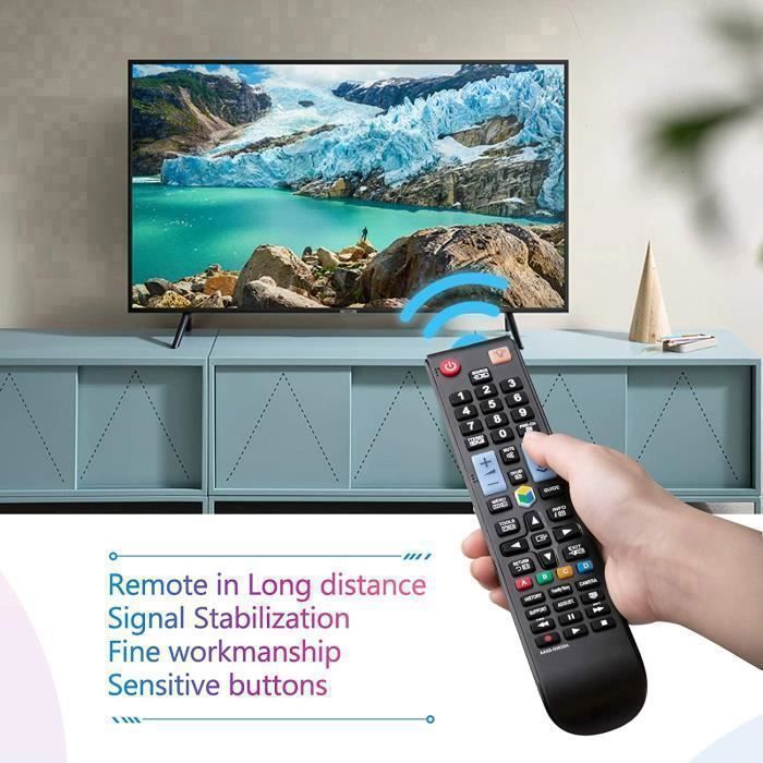 Télécommande universelle pour toutes les télécommandes Samsung TV Smart ...