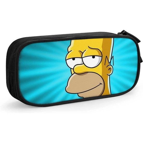 Simpsons Trousse À Crayons Grande Capacité Avec Double Fermeture Éclair ...