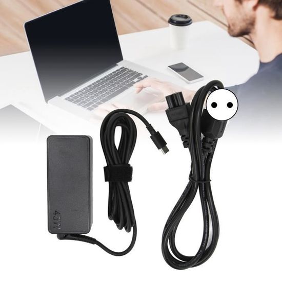 Adaptateur secteur pour ordinateur portable 45 W Adaptateur secteur ...