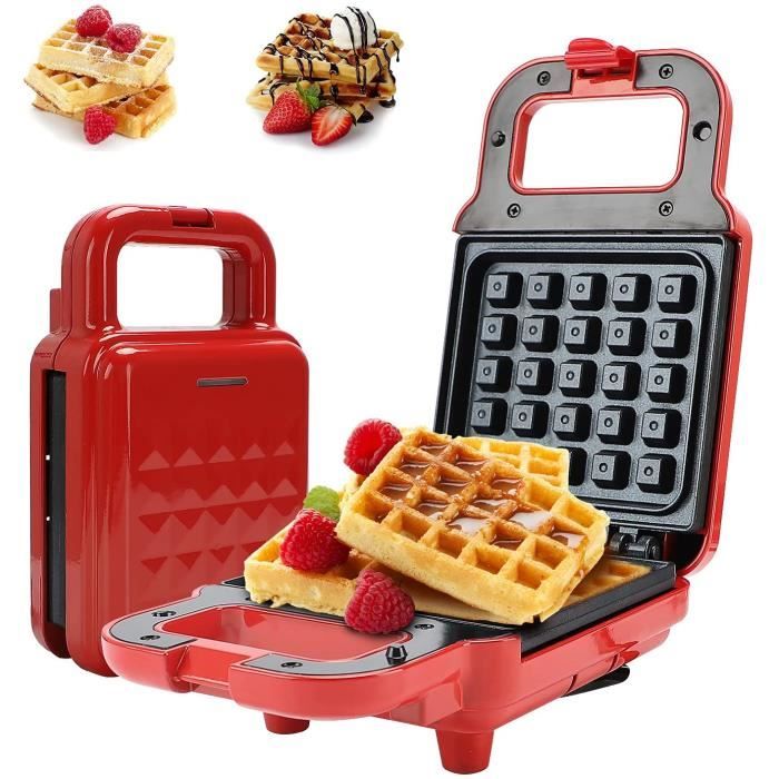 Gaufrier électrique, gaufrier belge, 650w machine à gauffres ...