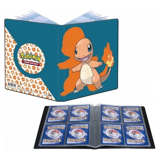 Pokémon - Cahier-range-cartes - Portfolio - Salamèche - A5 - 80 cartes ...