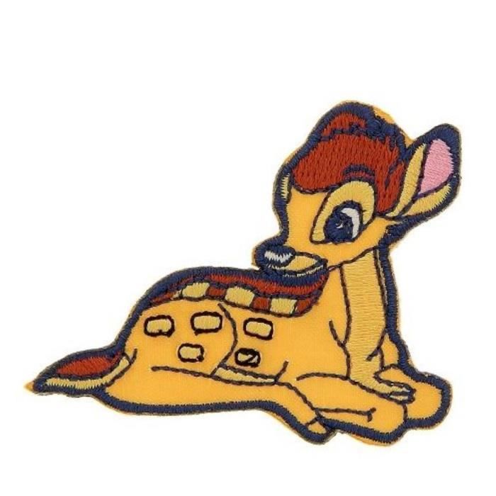 Patch Ecusson Thermocollant - DISNEY - Bambi - 5 x 6 cm - Facile à ...