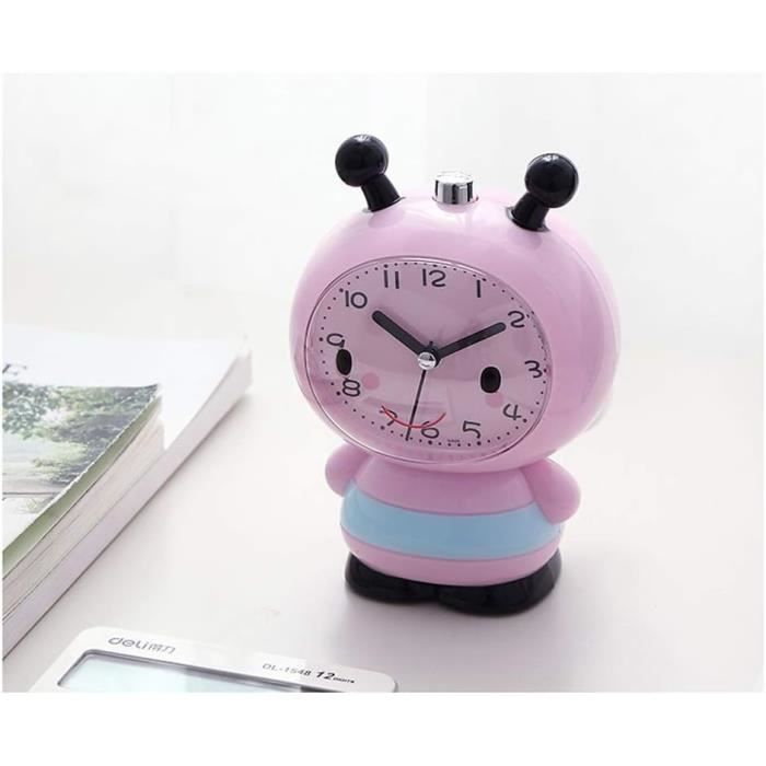 Réveils D'Intérieur Réveil Musical Avec Led Lumineux Creative Mute ...