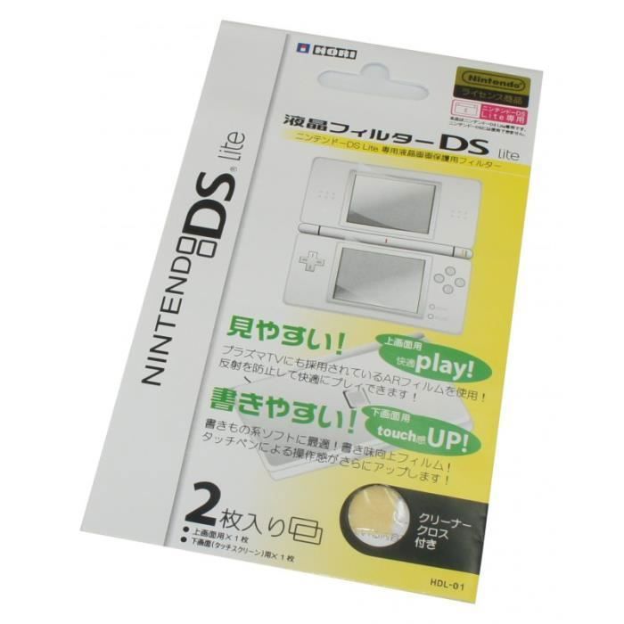 Film protège-écran - GÉNÉRIQUE - Nintendo DS Lite - Ultra clear - Anti ...