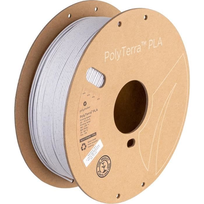 Polymaker PolyTerra PLA Marble Blanc - 1.75mm - 1kg294 - Cdiscount ...