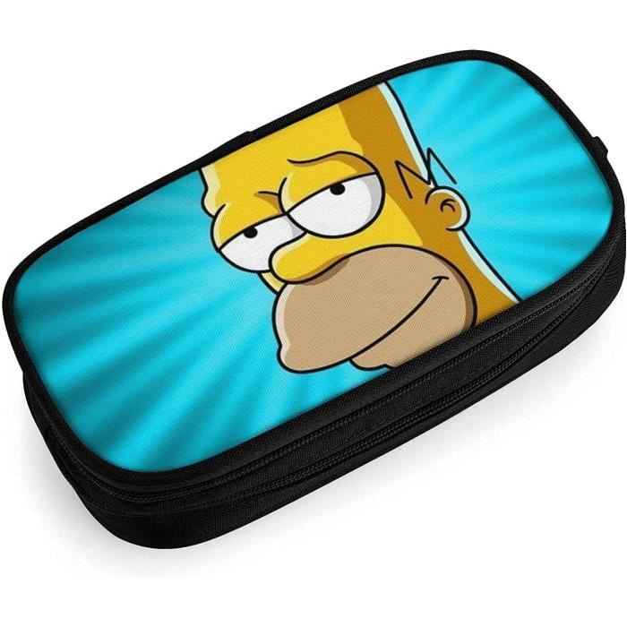 Simpsons Trousse À Crayons Grande Capacité Avec Double Fermeture Éclair ...