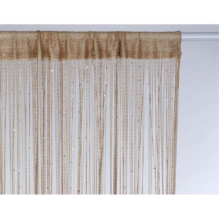 Rideau fil paillettes 90X200 - Cdiscount Maison