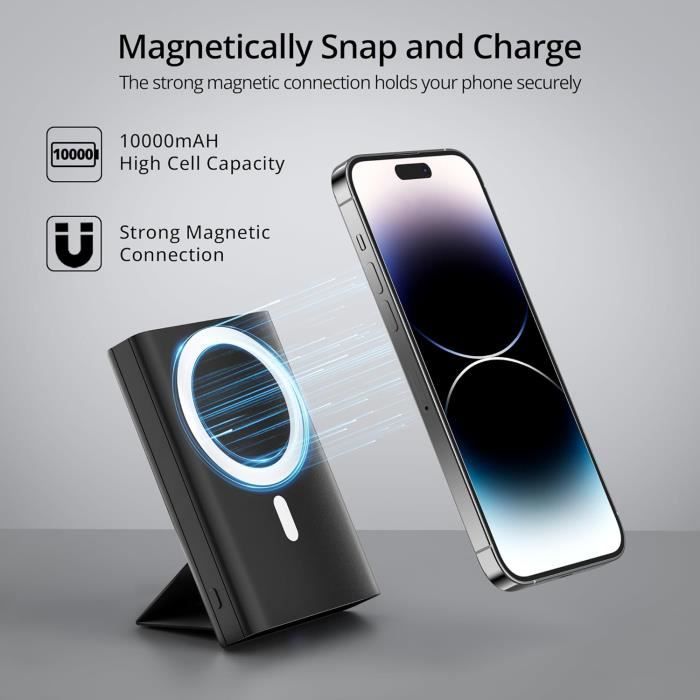 Batterie Externe Iphone, 10000Mah Power Bank, 22,5W Fast Charging ...
