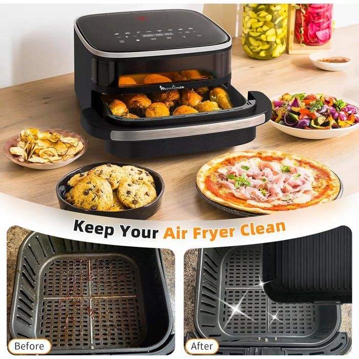 Moule en silicone pour friteuse à air - SVATV - Compatible Moulinex ...