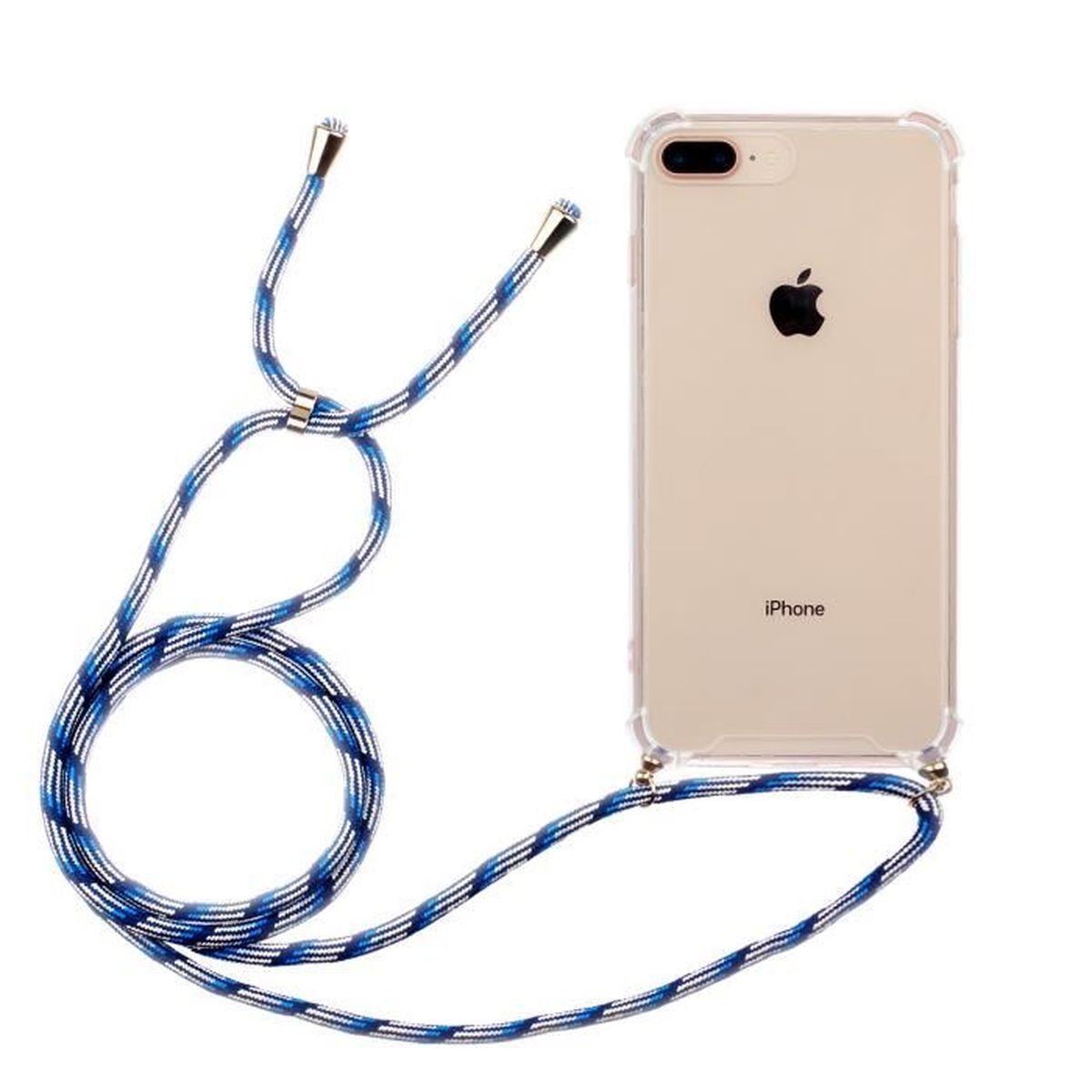 Coque iphone 8 plus avec cordon - Achat / Vente pas cher