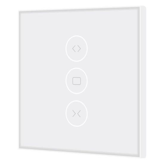 Wi - Fi Smart Curtain Wall touch panel Switch Remote Control White eu ...
