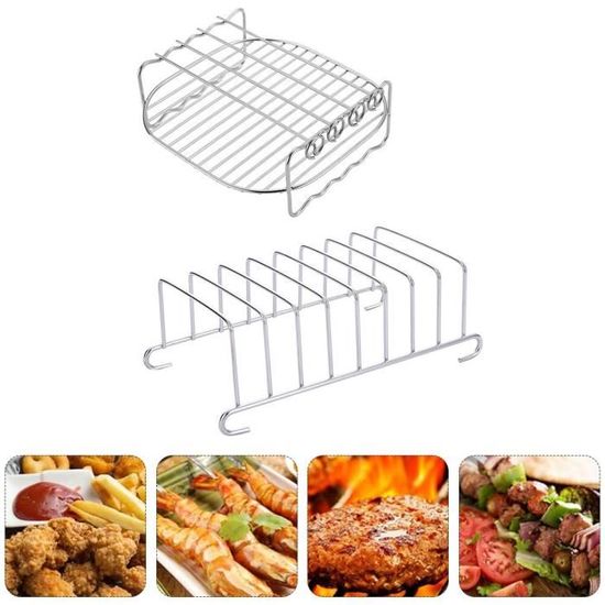 Cuiseur vapeur,Grille de cuisson avec support en acier inoxydable, grille de refroidissement ...