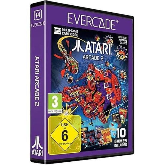 Blaze Evercade - Atari Arcade Collection 2 - Cartouche Evercade n°14 - Cdiscount Jeux vidéo