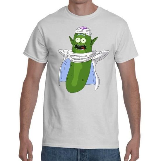 T-shirt Piccolo Rick - Dragon Ball parodie Rick & Morty Noir ...