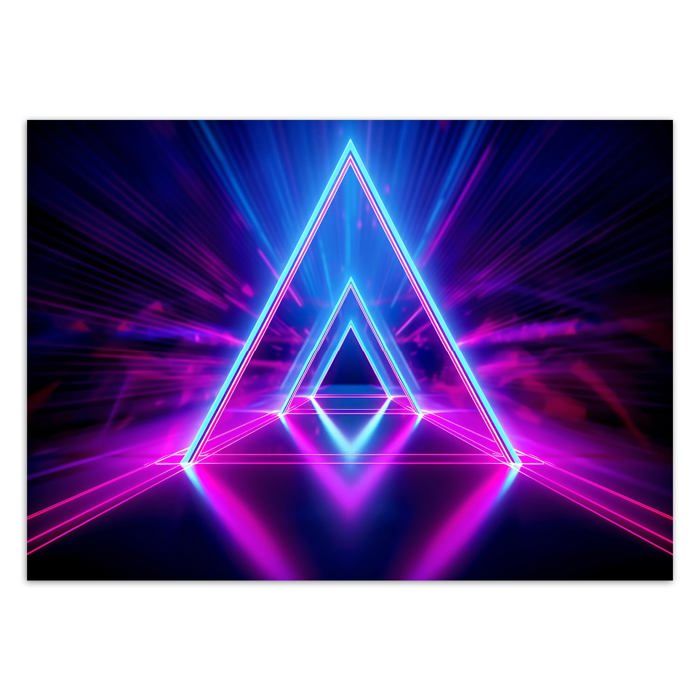 Papier peint Intissé - Effet Néon pour Gaming Room 200x140 cm - Moderne ...