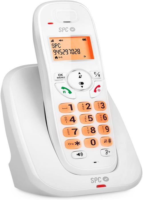 Kairo - Téléphone Fixe sans Fil, Touches et écran éclairés ...