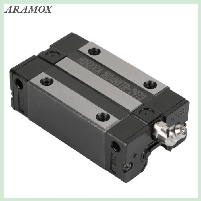 ARAMOX Rail Block 20mm Block Linéaire Roulement Diapositive - Haute ...