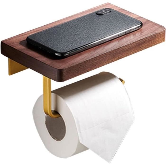 Derouleur Papier Toilette Avec Tablette Porte Papier Toilette Sans ...