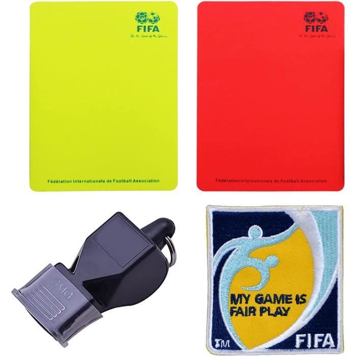 3 Pièces Cartes D'arbitre Sports Carton Arbitre Footballde Brassard D ...