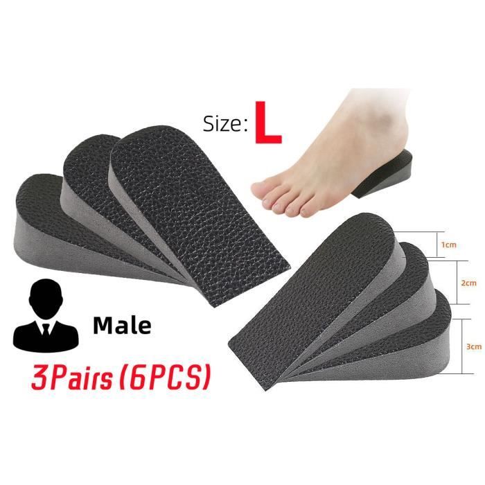 Talonnette,Protège Talon,Semelle Orthopédique en Cuir,Hauteur ...