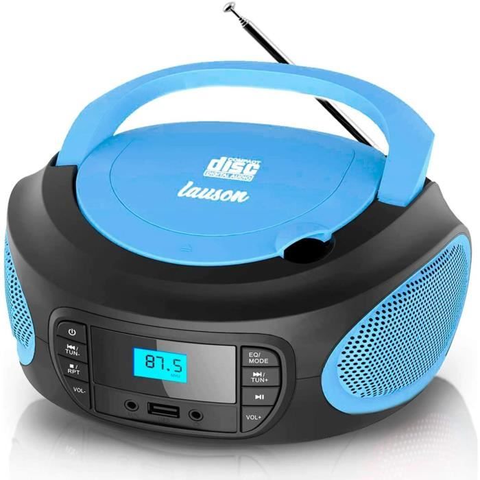 Lauson LLB993 Lecteur de CD Portable avec Radio FM Numérique et Écran ...