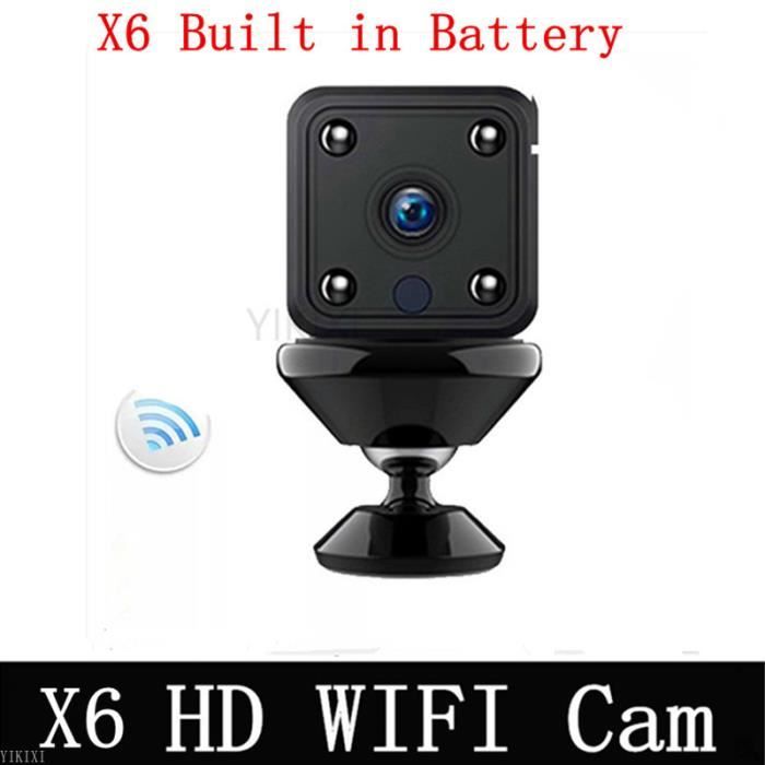 Caméra miniature,Caméra de surveillance ip WiFi discrète, avec ...