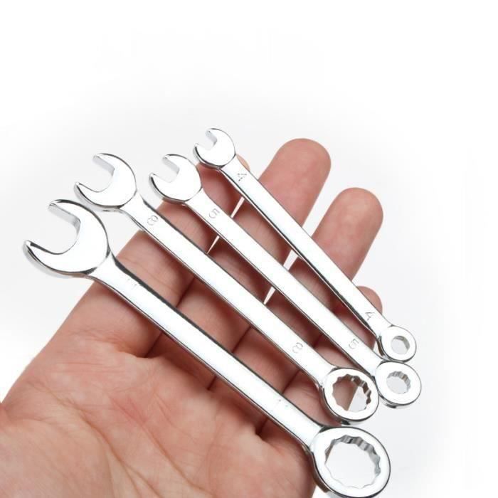 CLE A MOLETTE,10 mm 1 piece--Mini coffret de clés en métal, ensemble de ...