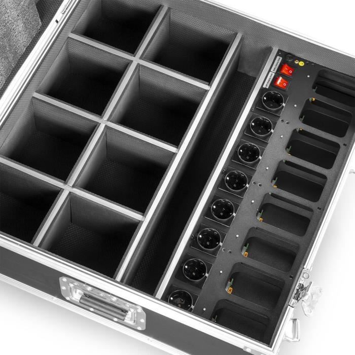BeamZ FCC10 Flightcase pour 8 - Cdiscount Instruments de musique