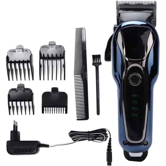 Tondeuses à Cheveux électriques, Kit de Coupe de Cheveux Professionnel Trimmer Haircut Barber ...