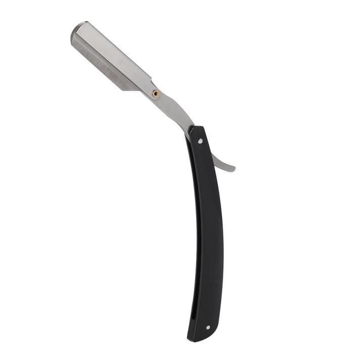 EBTOOLS rasoir à lame en acier au carbone Barber Blade Razor Carboon ...