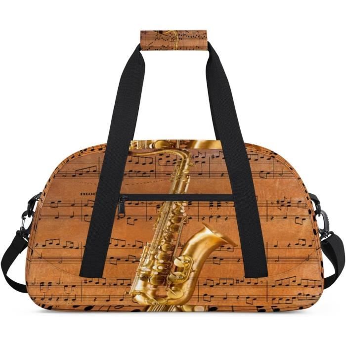 Sac De Sport Pour Enfants Motif Notes De Musique Saxophone Pour Filles ...