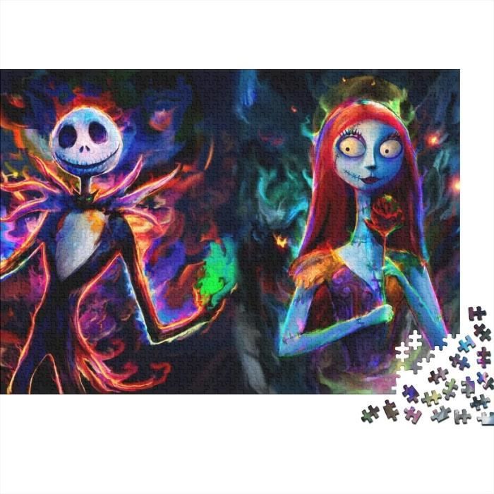 Nightmare Before Christmas Puzzle Adulte Puzzles 1000 Pieces Nightmare ...
