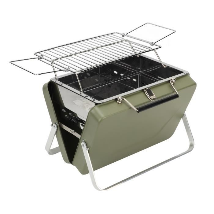 ESTINK Barbecue à charbon portable Barbecue au charbon de bois Portable ...