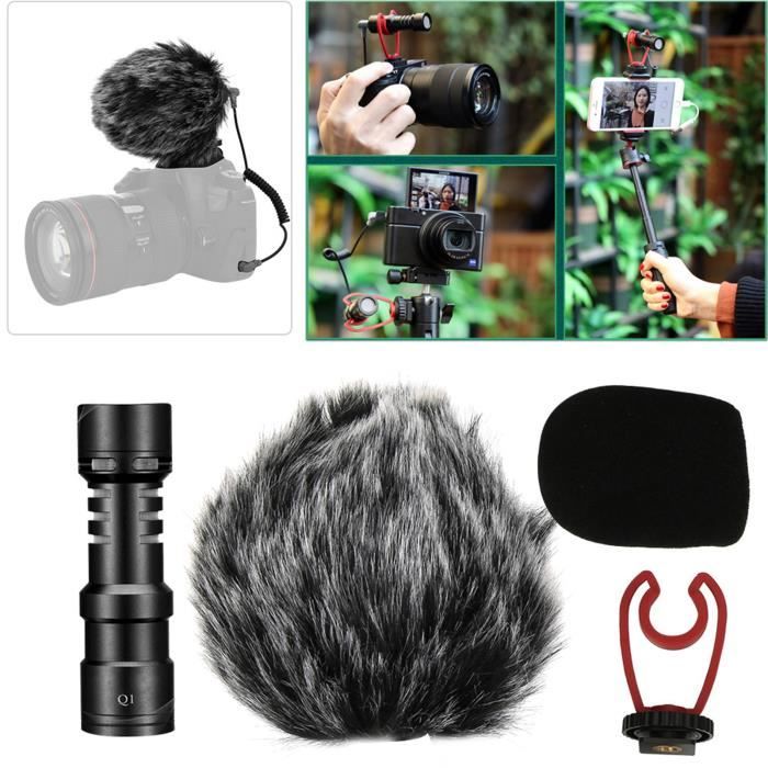 Microphone Vlog Microphone D'Enregistrement De Téléphone, Microphone En ...