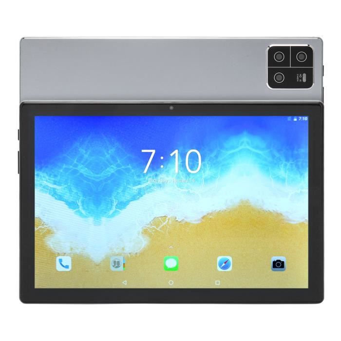 HURRISE Tablette HD Tablette 10 pouces Silver IPS Display 8 Go de RAM ...