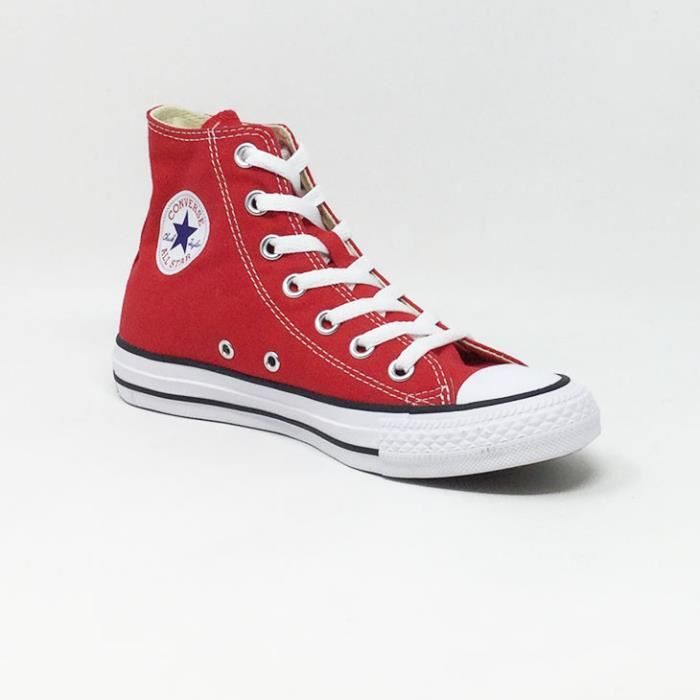 BASKETS CONVERSE CTAS CORE HI ROUGE CS Rouge - Cdiscount Chaussures