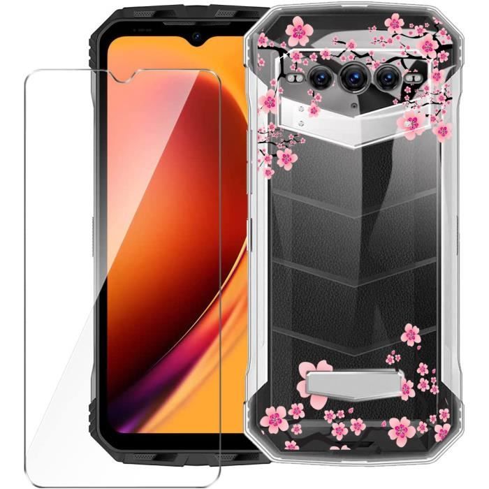 Coque pour Doogee V Max et 1 Pièces Verre Trempé TPU Mince Souple Anti ...