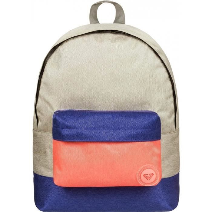 Sac à dos Simple Compartiment Roxy ASSORTIS - P03405MCZ0 Gris ...