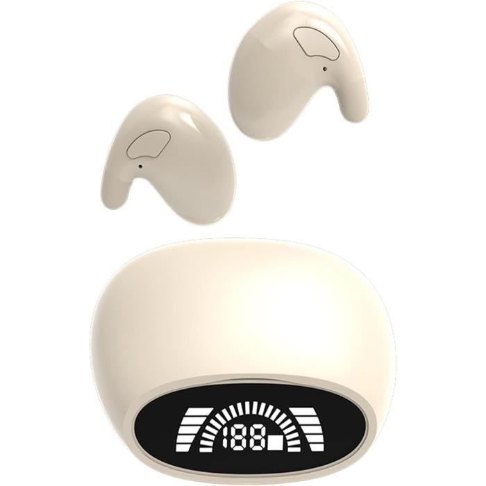 Écouteurs Bluetooth Sans Fil Intra-Auriculaires Bluetooth 5.3 À Réduction De Bruit Hifi Stéreo ...