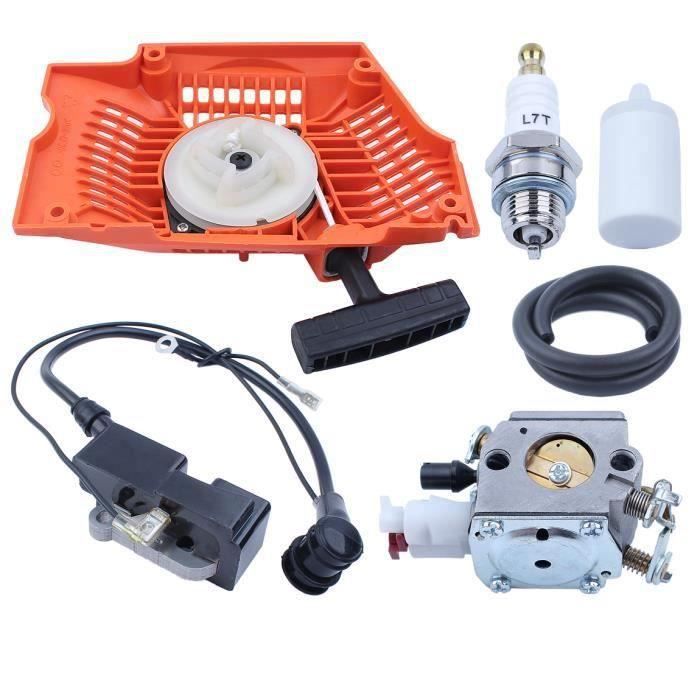Cheap-Bobine d'allumage du carburateur du démarreur à rappel Kit pour Husqvarna 340 345 346XP ...